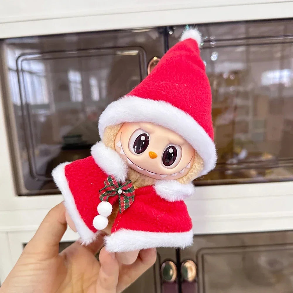 Cute Creative Labubu Outfits for 17cm Labubu Plushie | Christmas Editi ...